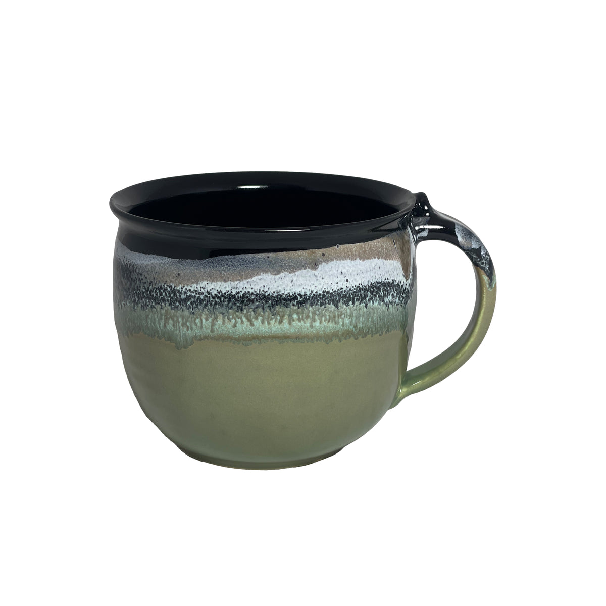 Handmade pottery Clay in Motion Latte Mug - XL | Clay in motion