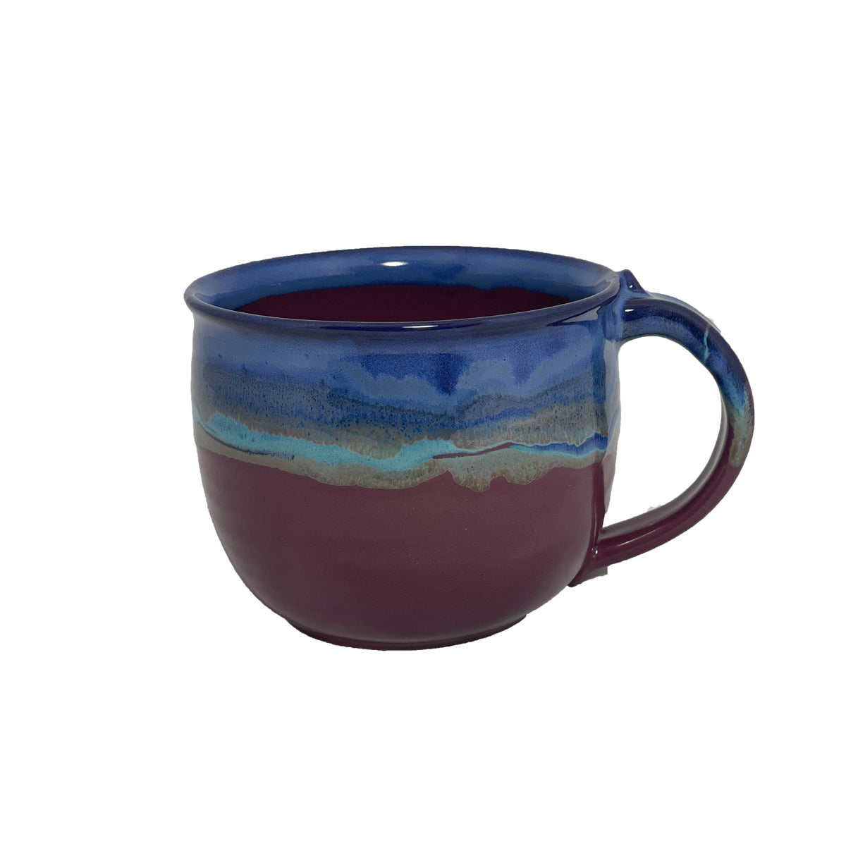 Handmade pottery Clay in Motion Latte Mug - XL | Clay in motion
