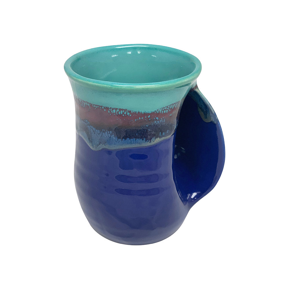 Handmade pottery Tea/Coffee Handwarmer Ceramic Mug - Right Hand | Clay ...