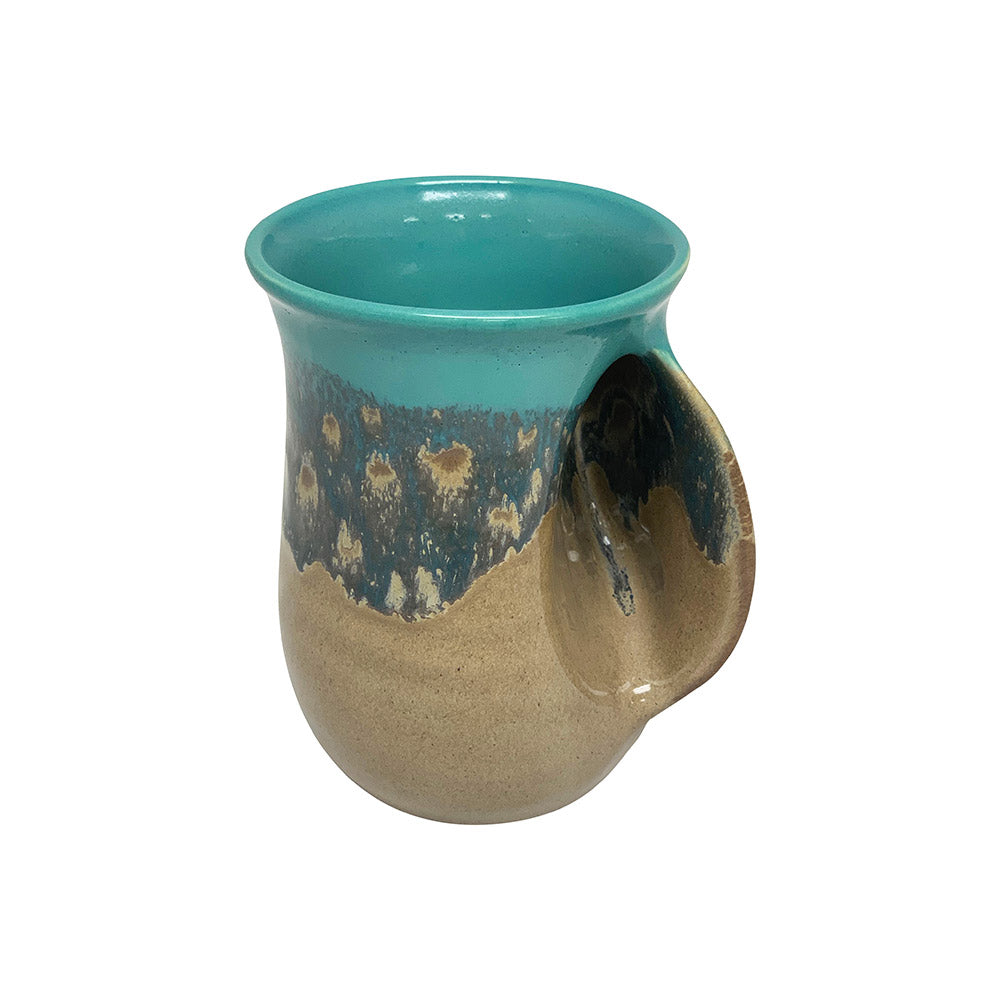 Handmade pottery Tea/Coffee Handwarmer Ceramic Mug - Right Hand | Clay ...