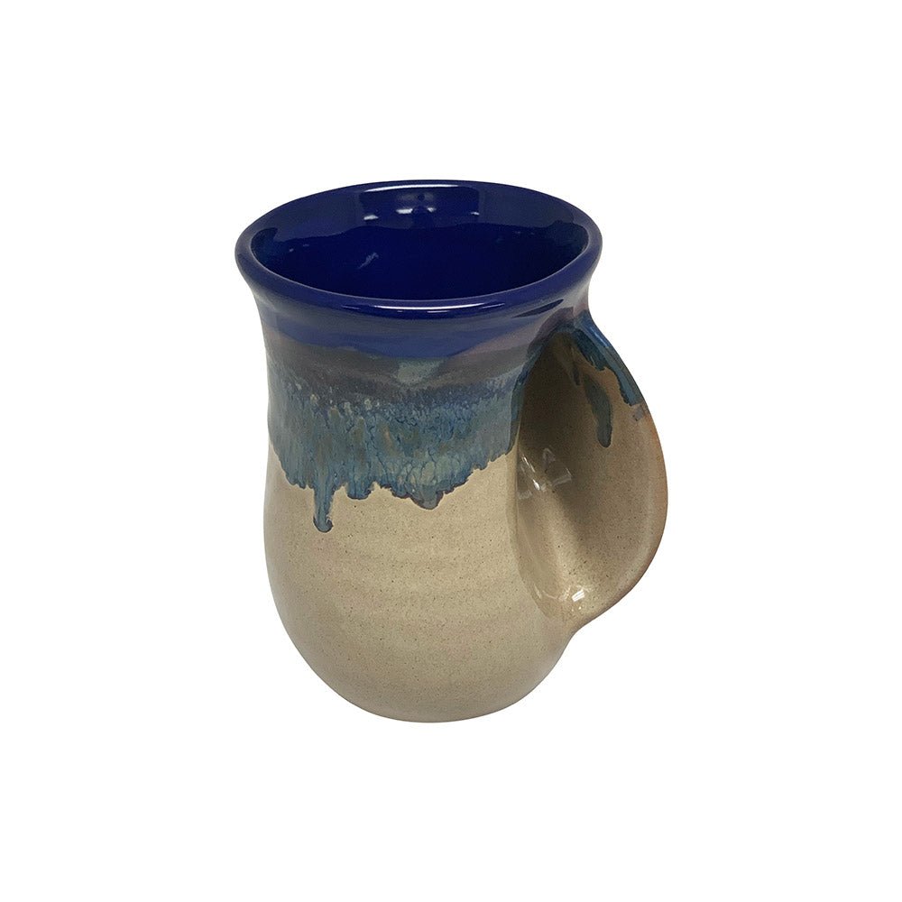 Handmade pottery Tea/Coffee Handwarmer Ceramic Mug - Right Hand | Clay ...